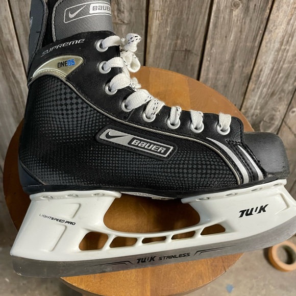 Nike | Other | Nike Bauer One5 Youth Lightspeed Supreme Tuuk Pro Hockey ...